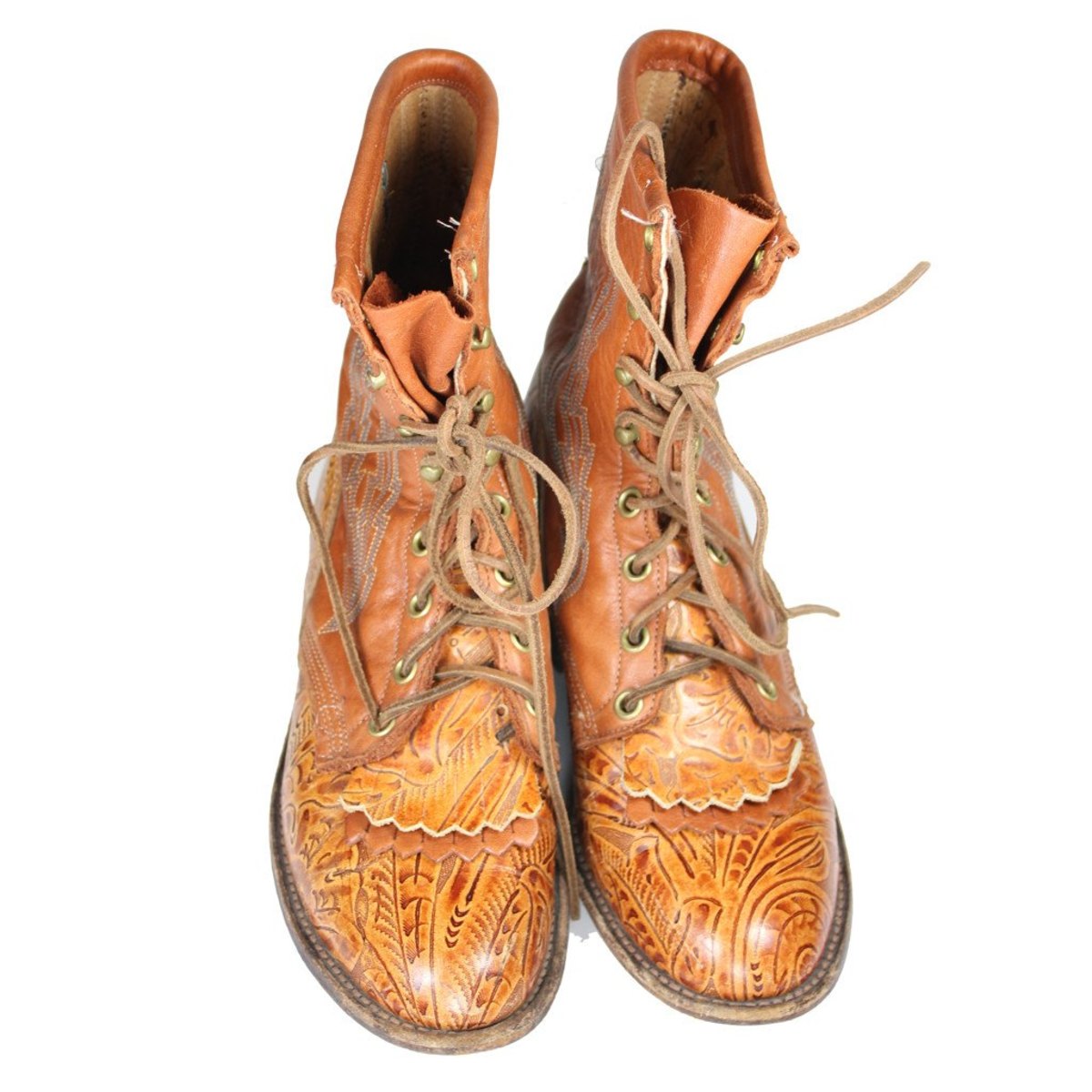 Tooled Leather Boots | Garmentory