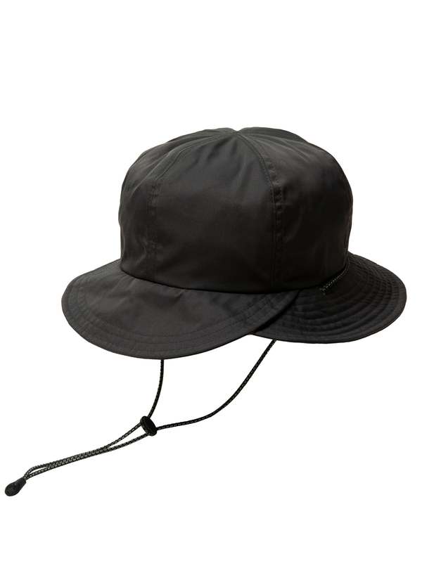 MEANSWHILE MEMORY GABARDINE SPLIT HAT - CHARCOAL | Garmentory