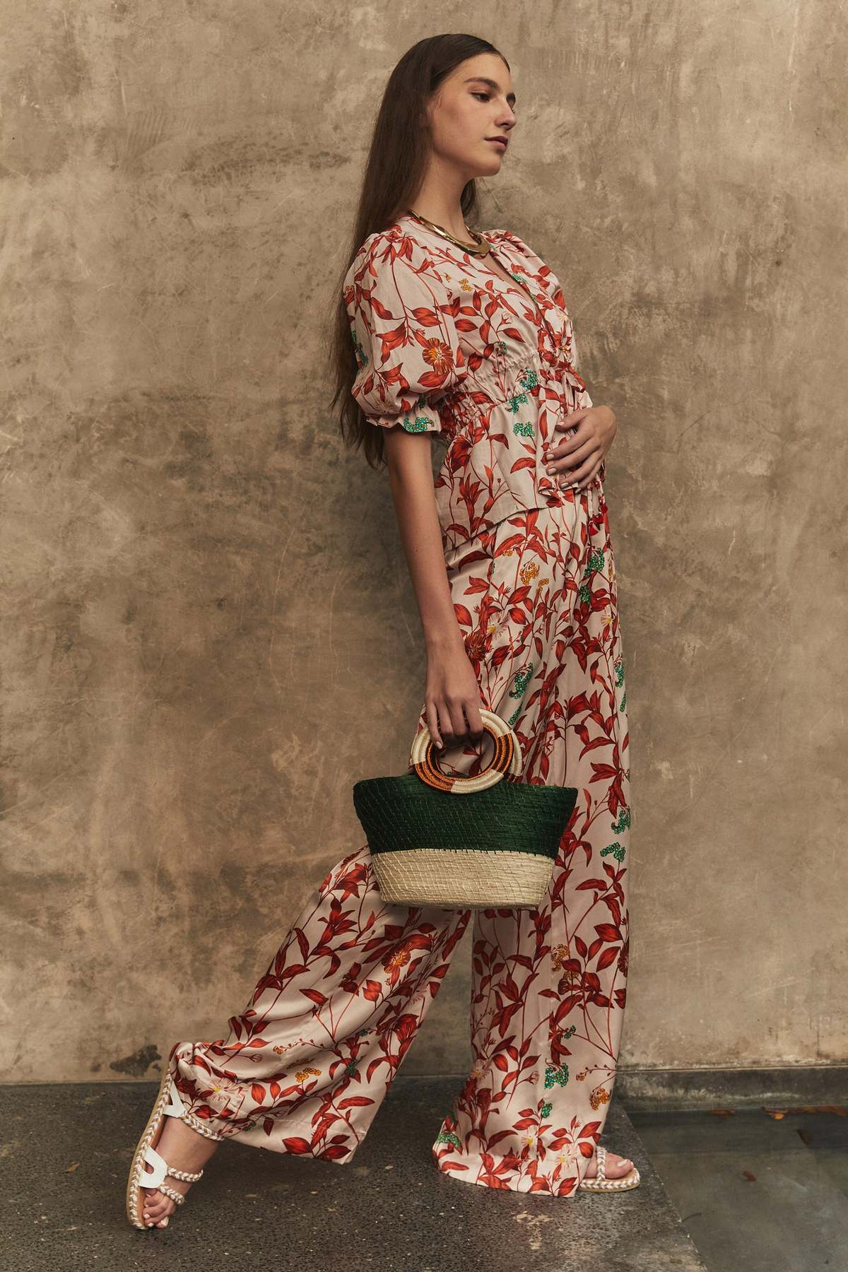 CHRISTY LYNN Reyna Top - Red Rose of Sharon | Garmentory