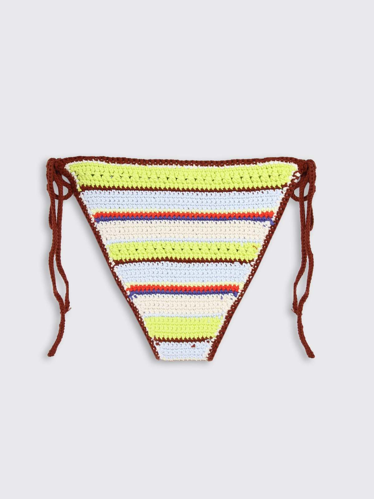 Ganni Crochet String Bikini Briefs - Multicolor | Garmentory