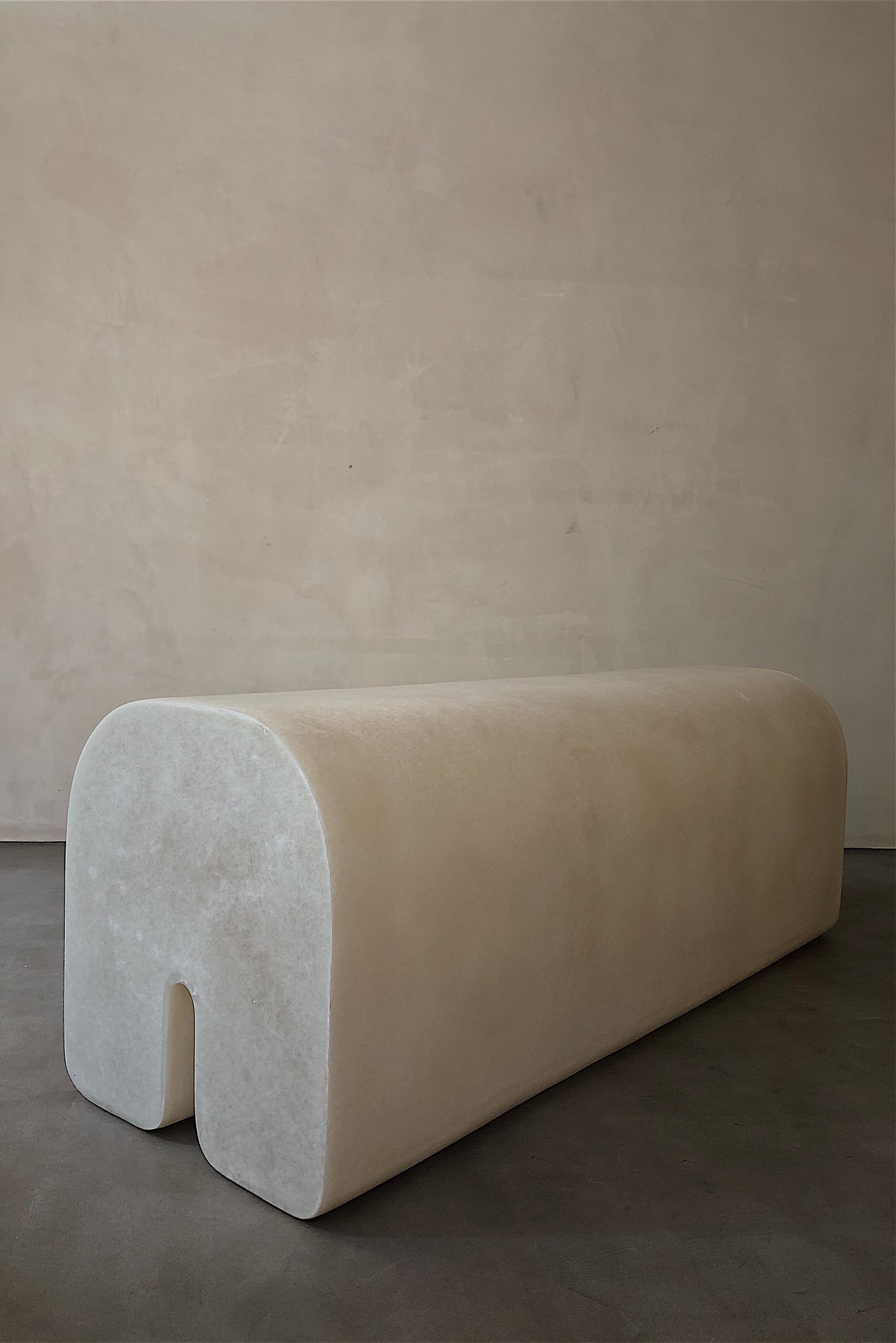 Kar Studio Arch Bench - White | Garmentory