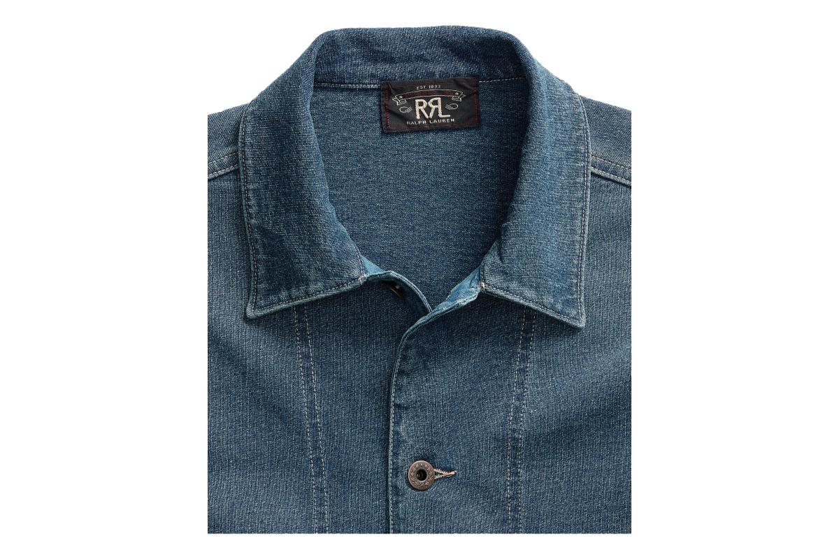 RRL Jersey Chore Jacket - Indigo | Garmentory