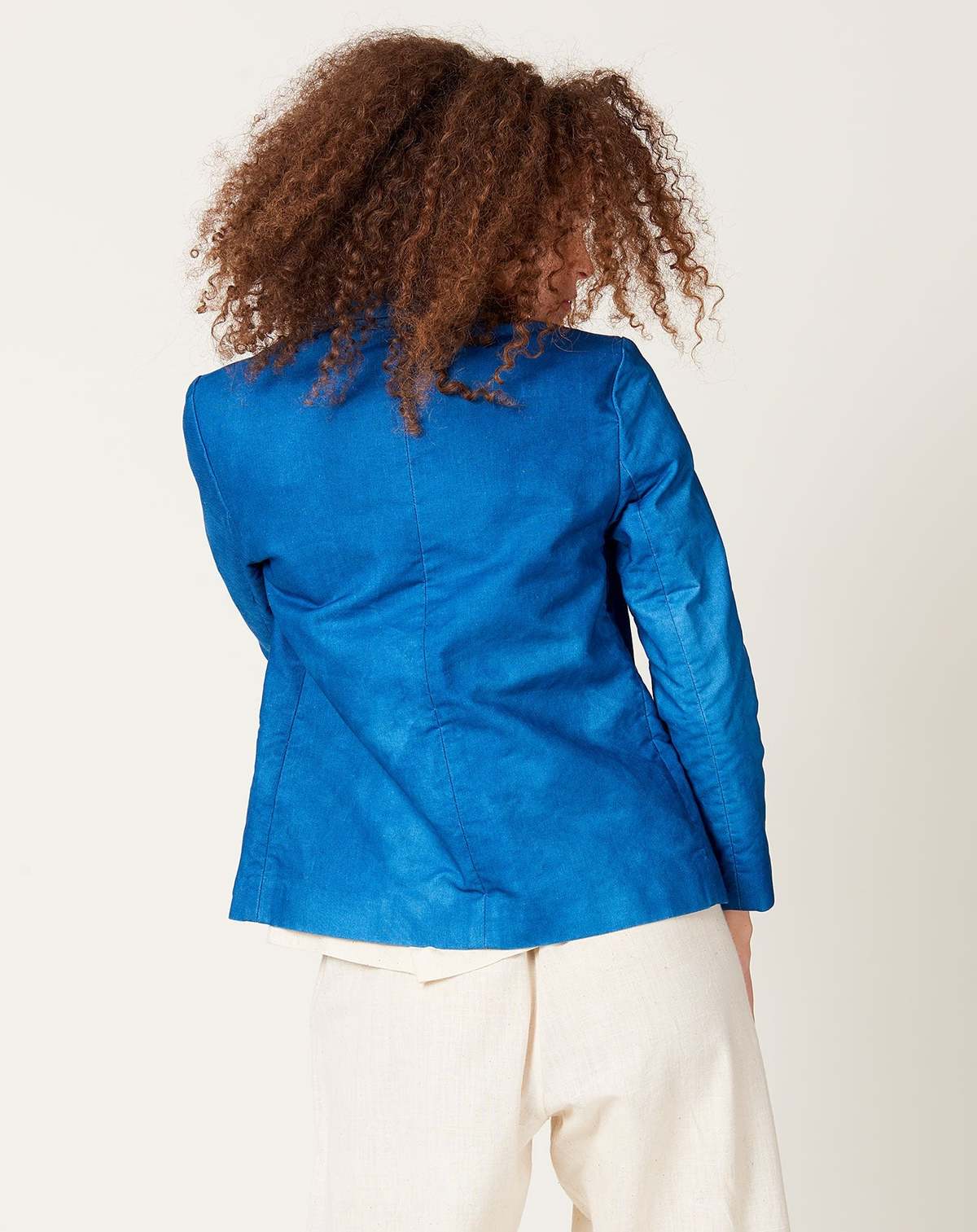 Caron Callahan Joshua Jacket - Indigo Twill | Garmentory