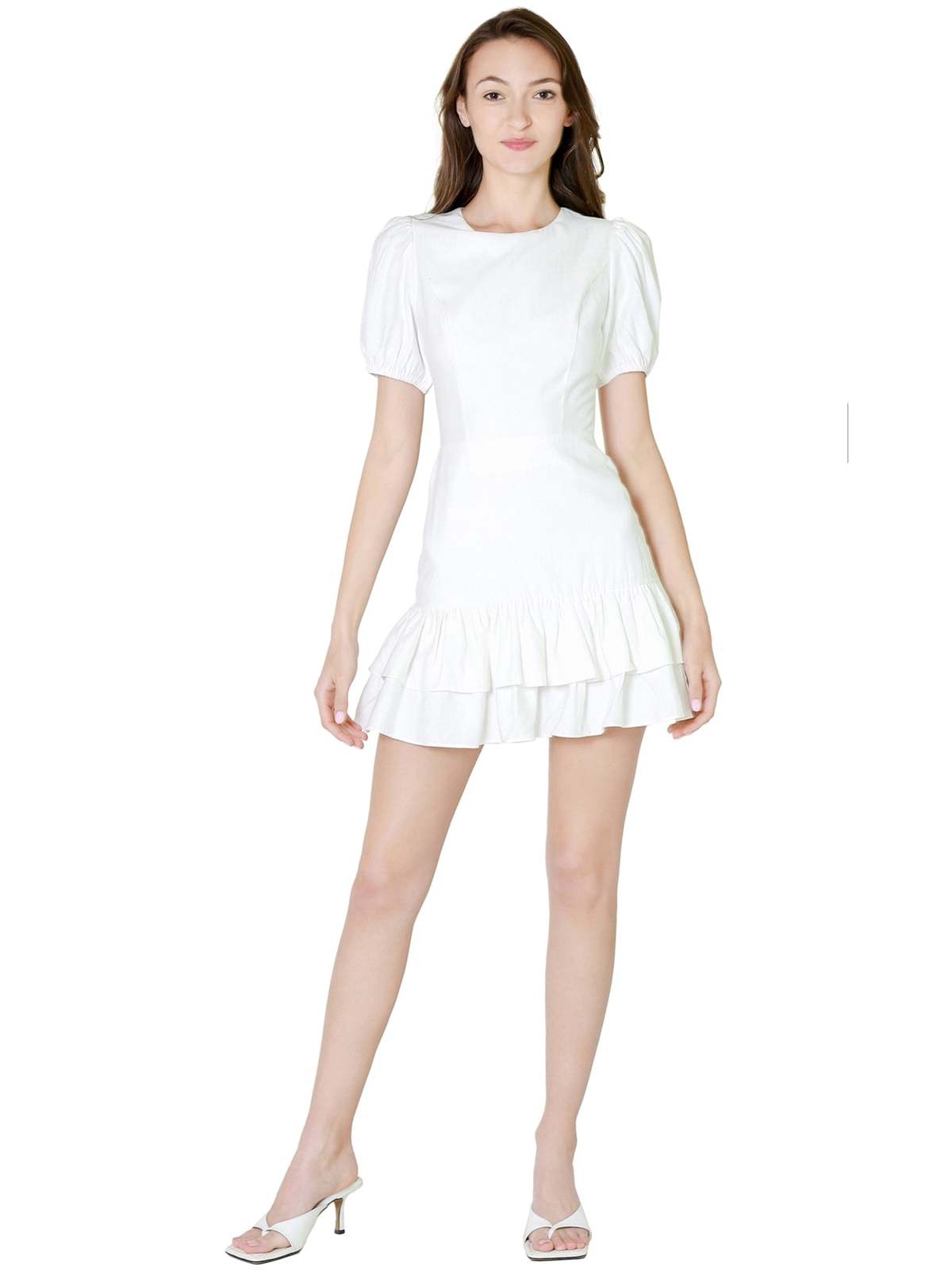 Idem Ditto Side Open Dress - Off White | Garmentory