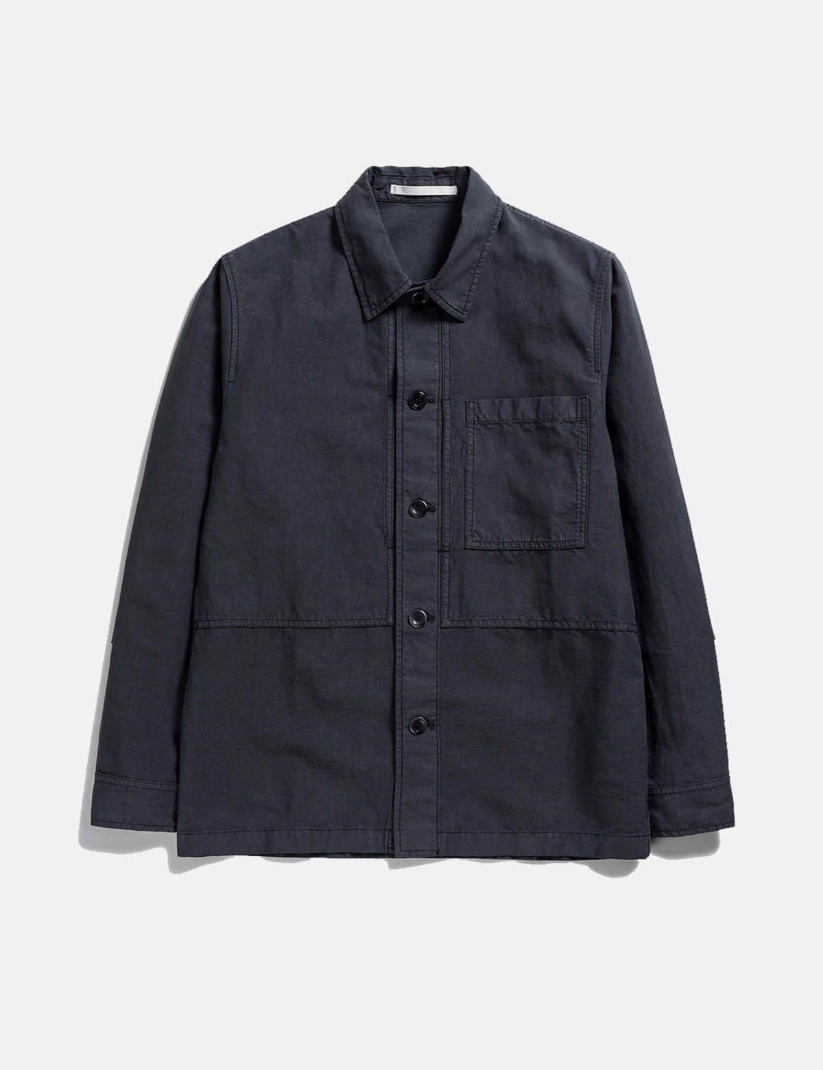 Norse Projects Kyle Cotton Linen Jacket - Slate Grey | Garmentory