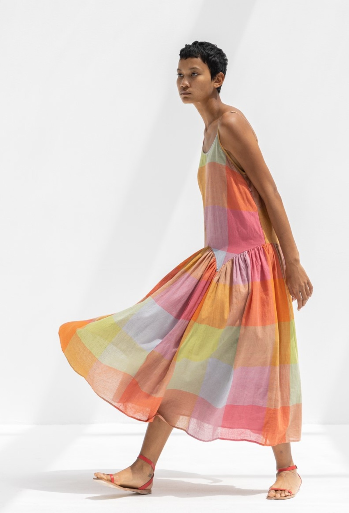 Rujuta Sheth Leila Dress - Jupiter Chex | Garmentory