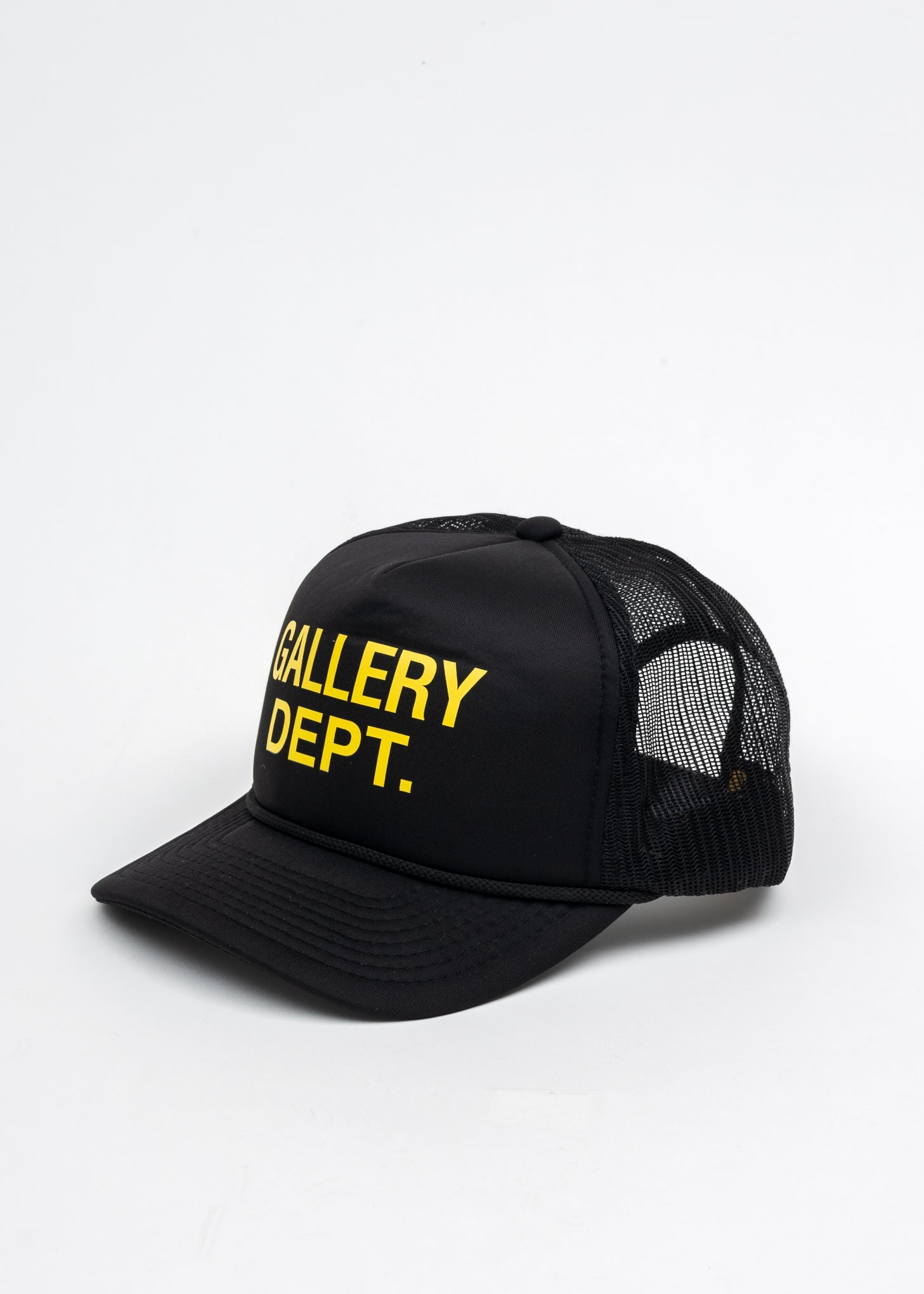 GALLERY DEPT. LOGO PAINTED Trucker Cap - Black | Garmentory