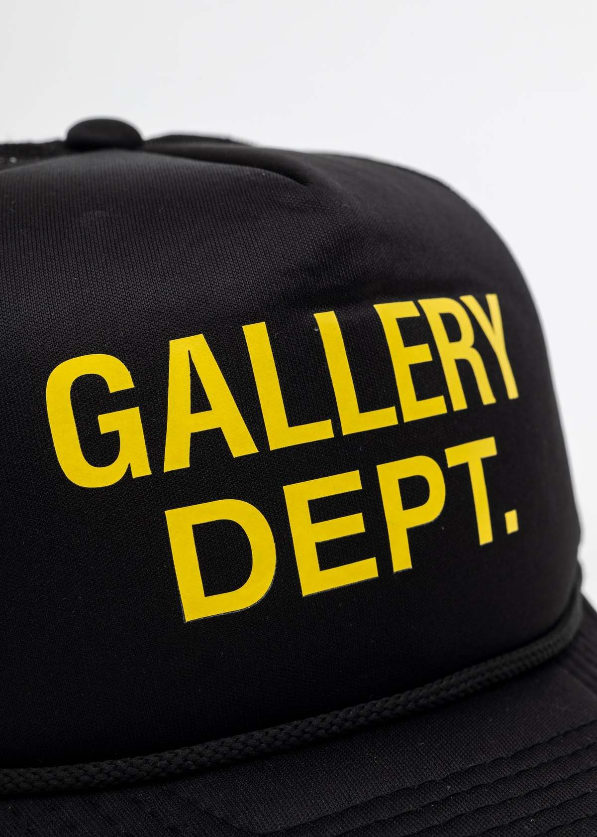 GALLERY DEPT. LOGO PAINTED Trucker Cap - Black | Garmentory