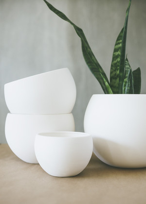 Barter Design Co. Grow Pot - White | Garmentory