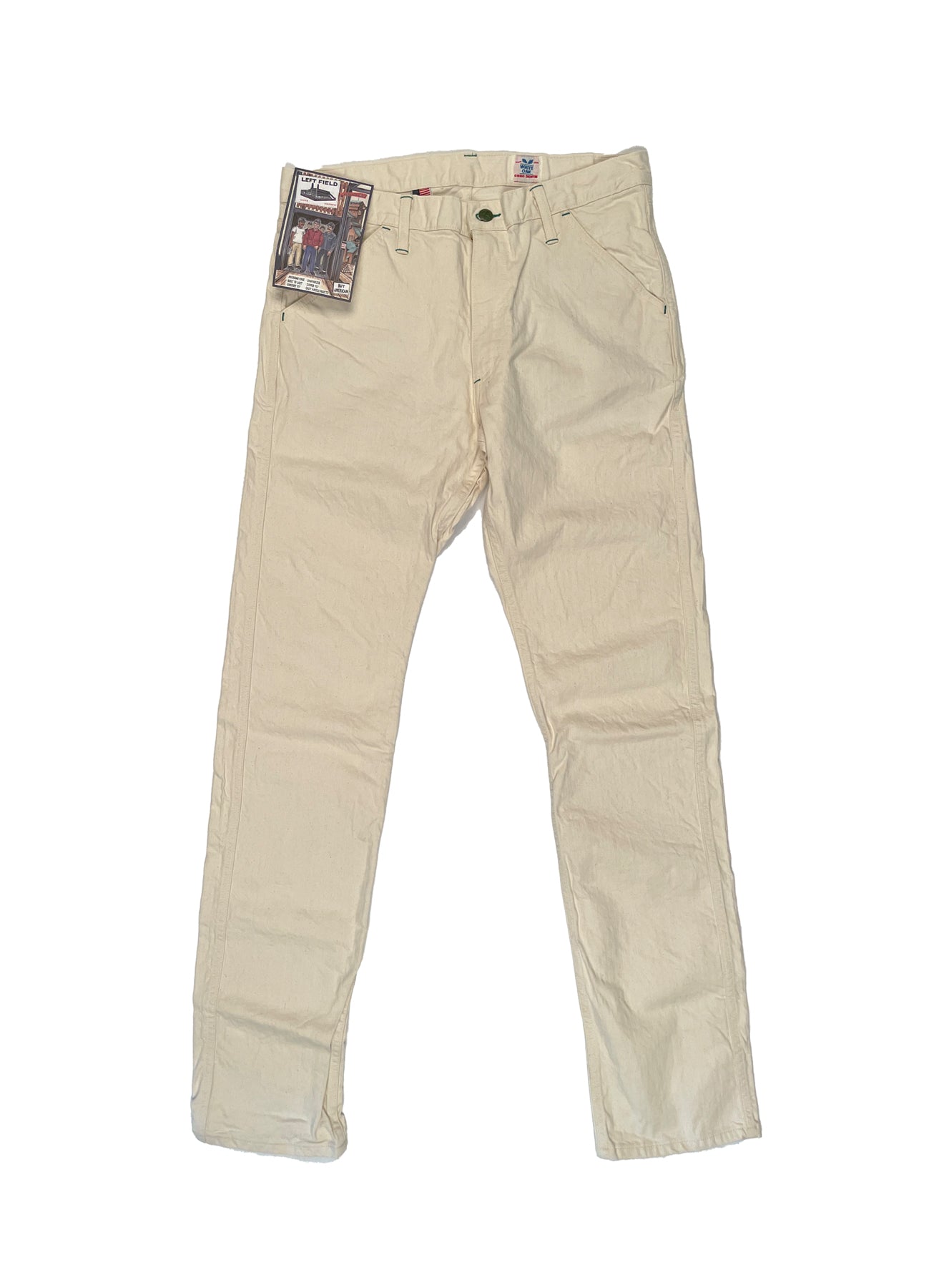 Left Field NYC Work Uniform Denim - Natural Cone White Oak | Garmentory