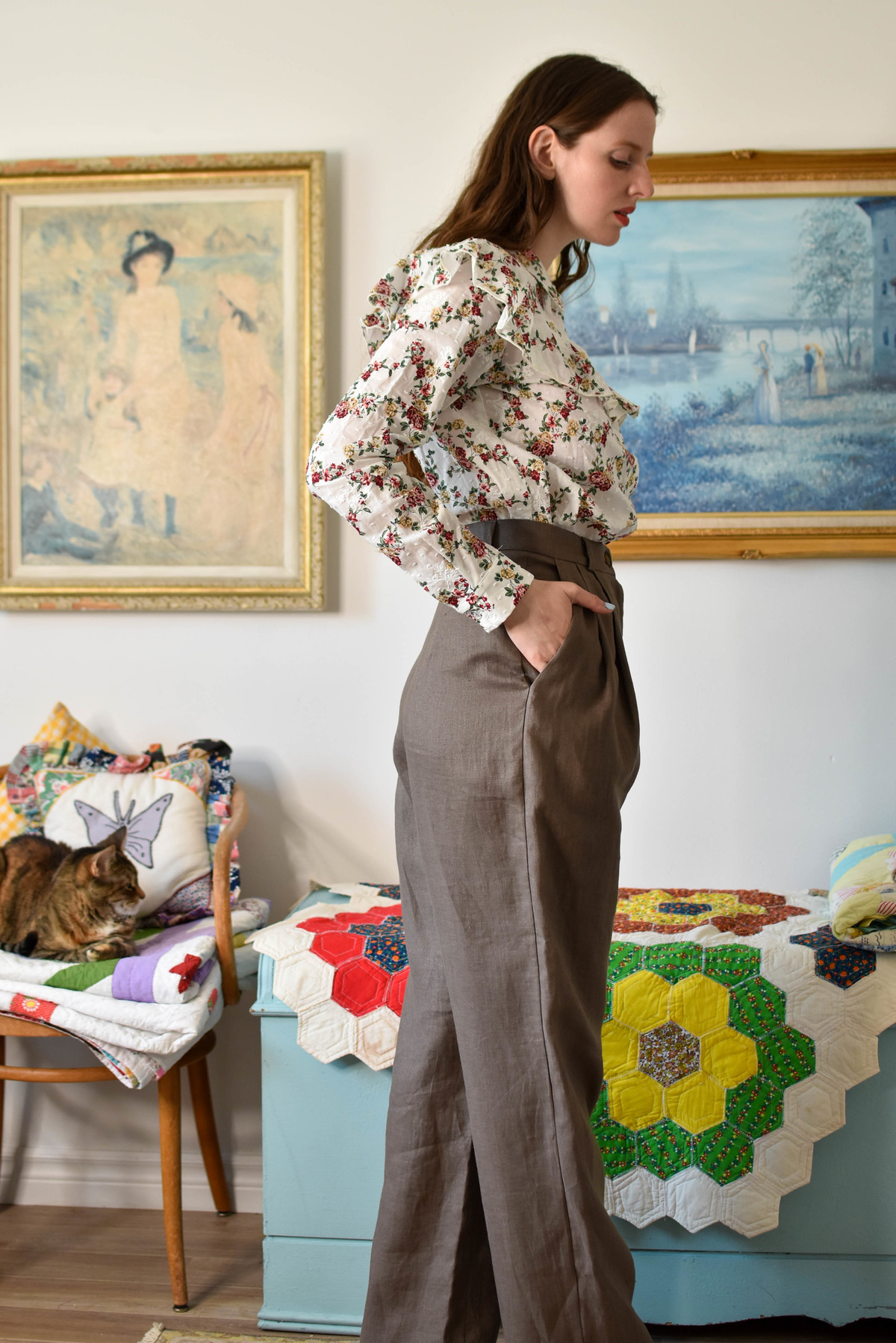 Birds of North America Cinclodes Pants - Shale | Garmentory