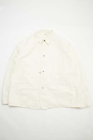 Orslow 1940s Coverall Kinari Denim - ECRU | Garmentory