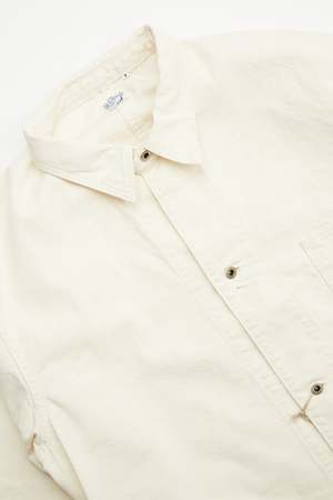 Orslow 1940s Coverall Kinari Denim - ECRU | Garmentory