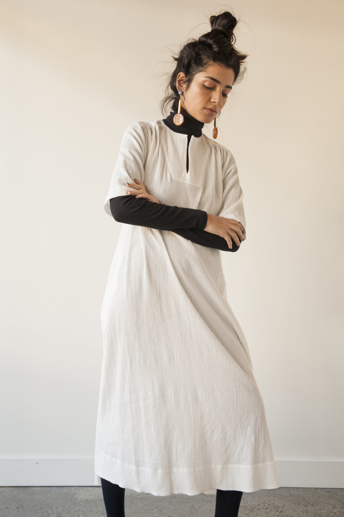 Sunja Link Yoke Dress | Garmentory