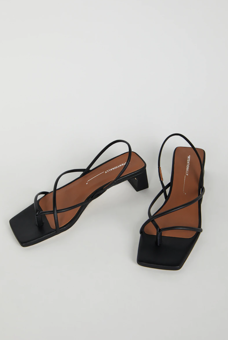 Intentionally Blank Freya Sandal - Black | Garmentory
