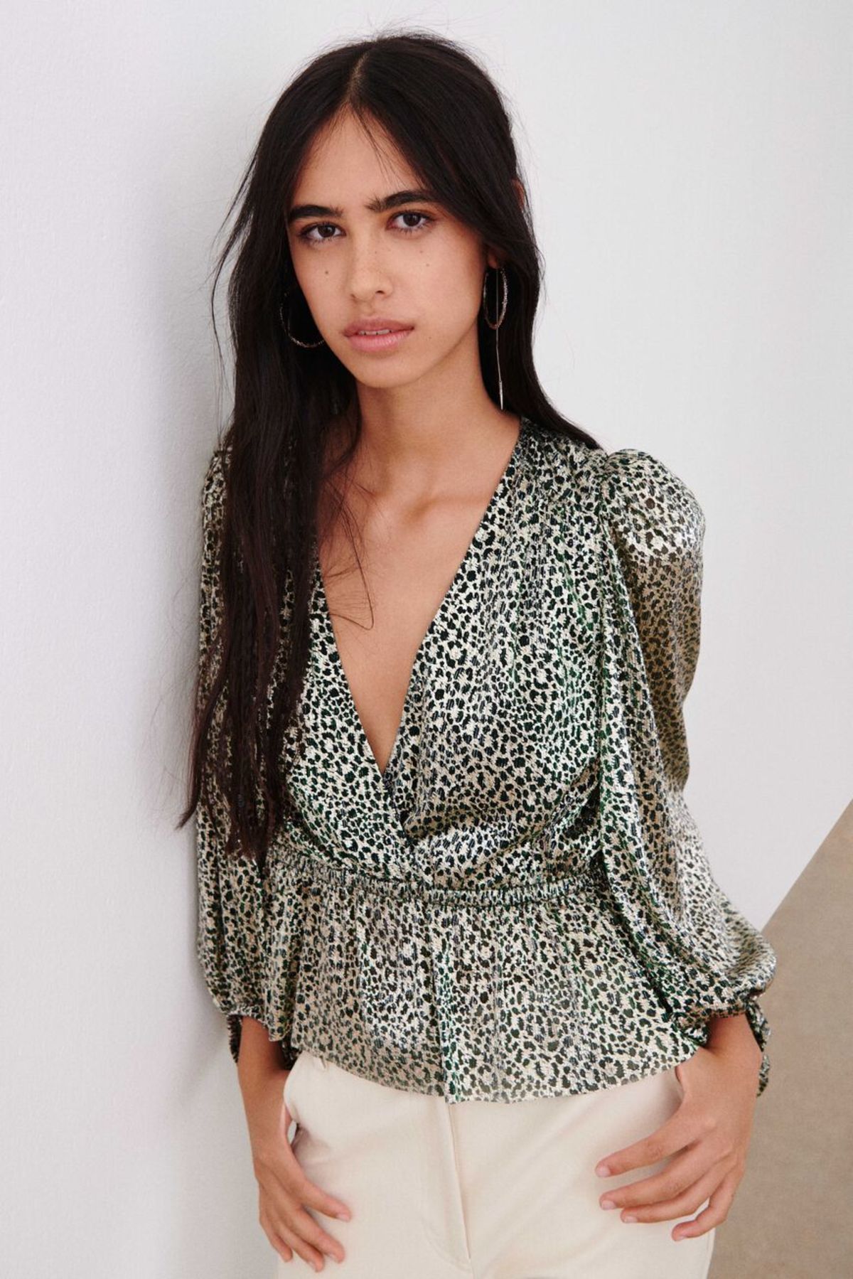 Ba&sh Caitlin Top - Vert | Garmentory