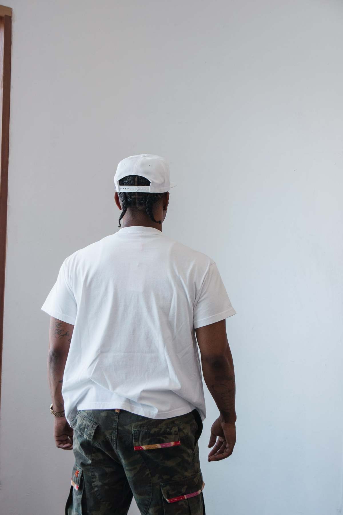 Bossi leather skull rhinestones tee - white | Garmentory