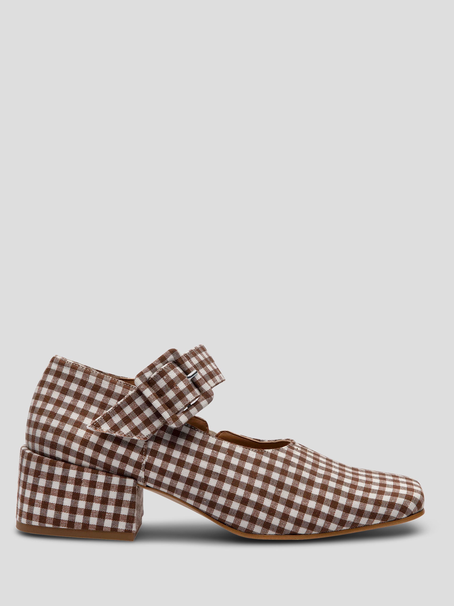 About Arianne charlie banda - vichy marrone | Garmentory