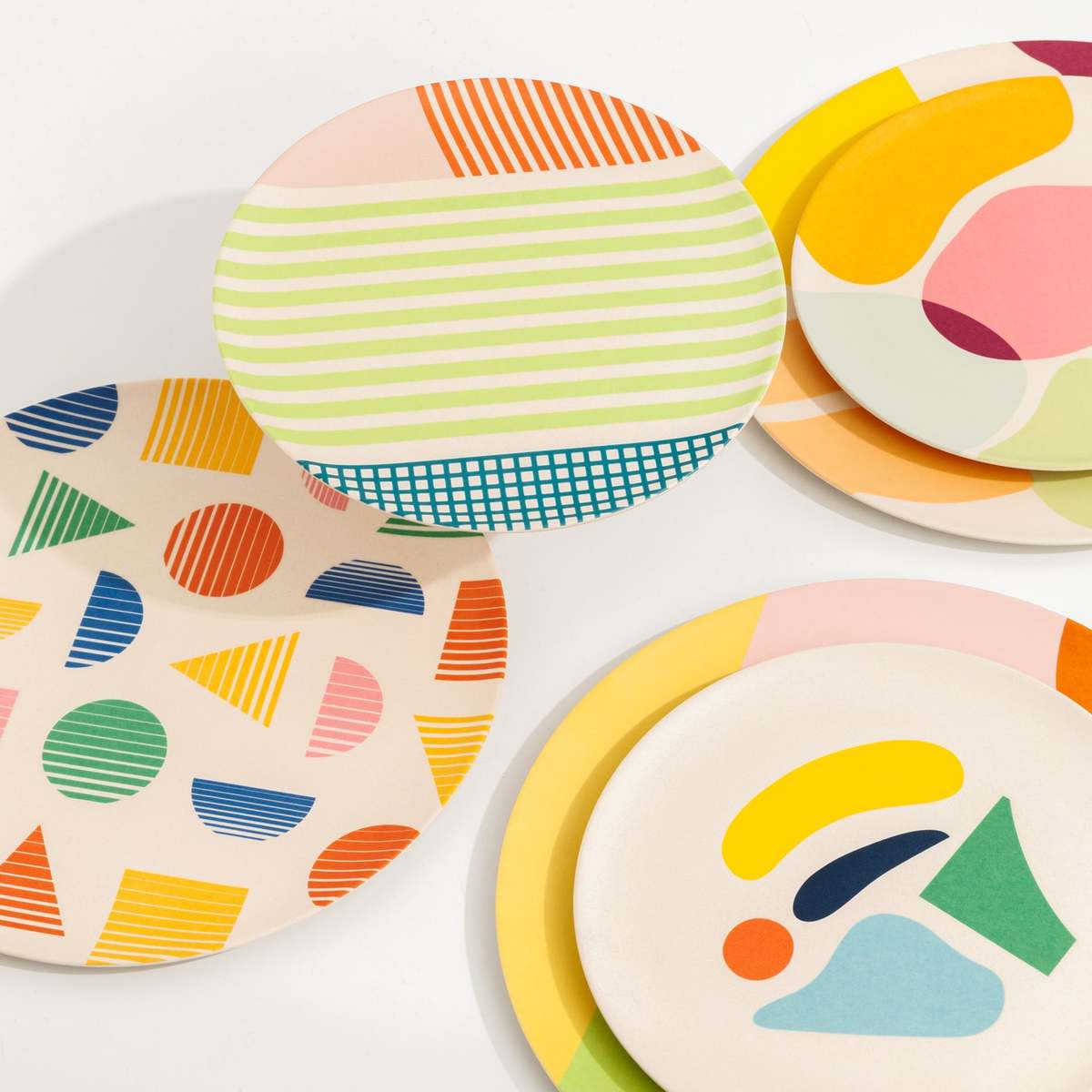 Poketo Bamboo Dinner Plate Set - Chips | Garmentory