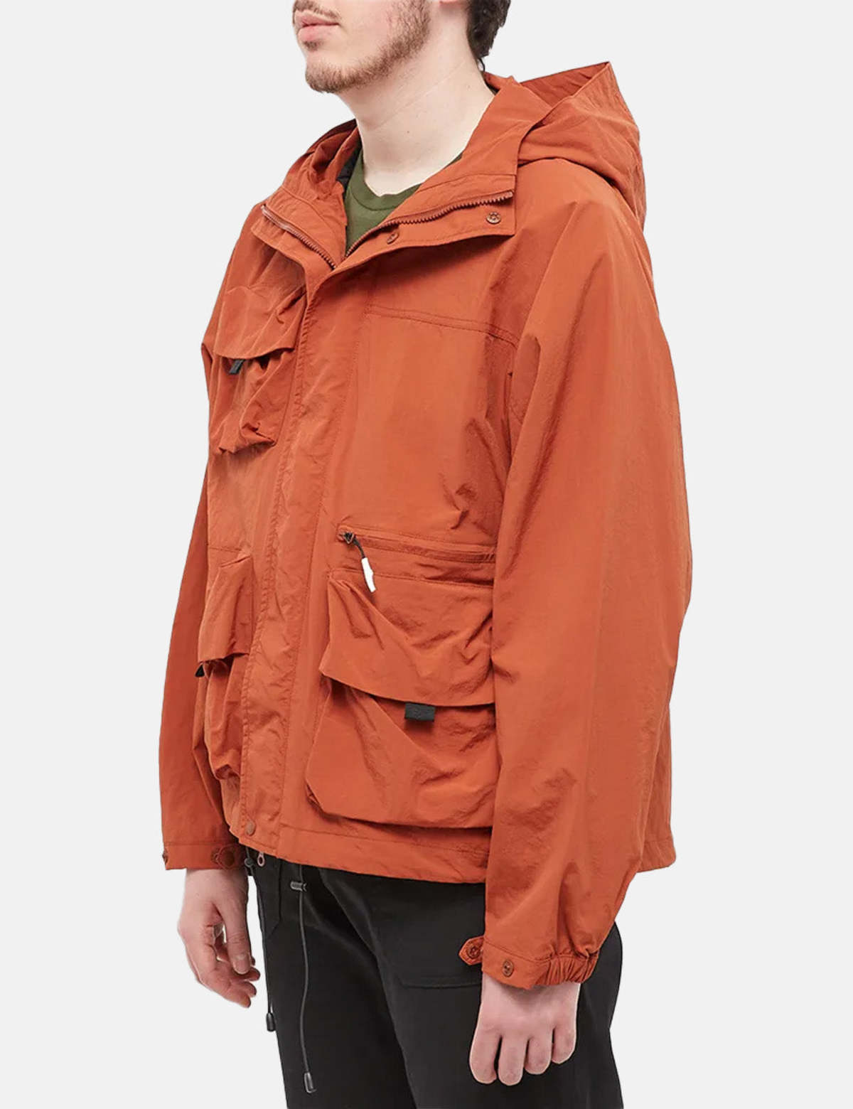 Uniform Bridge M70 Hooded Parka - Dark Orange | Garmentory