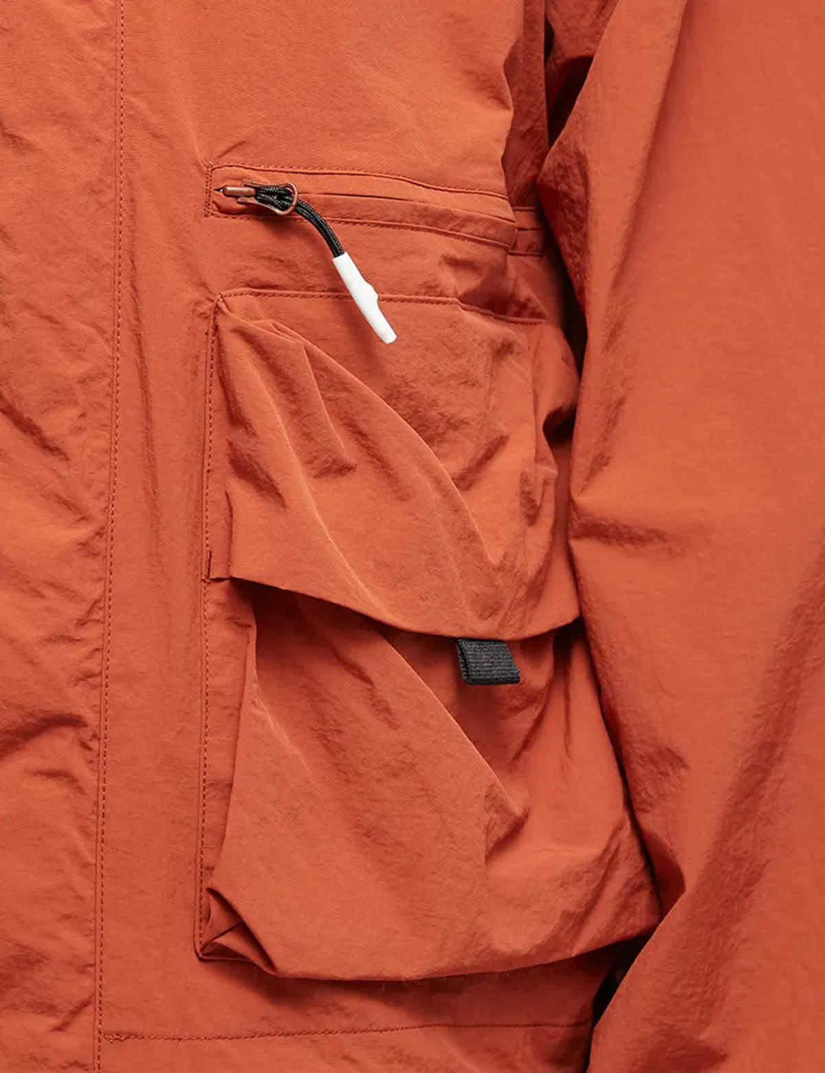 Uniform Bridge M70 Hooded Parka - Dark Orange | Garmentory