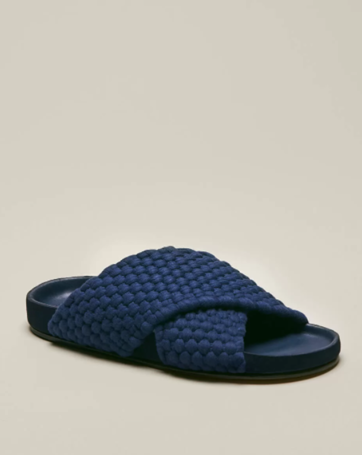 Marea New York Chunky Cross Over Slide - Ocean Blue | Garmentory