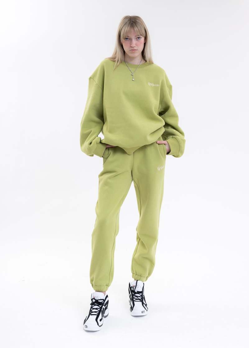 Danielle Guizio Floral Logo Sweater - Jardin | Garmentory