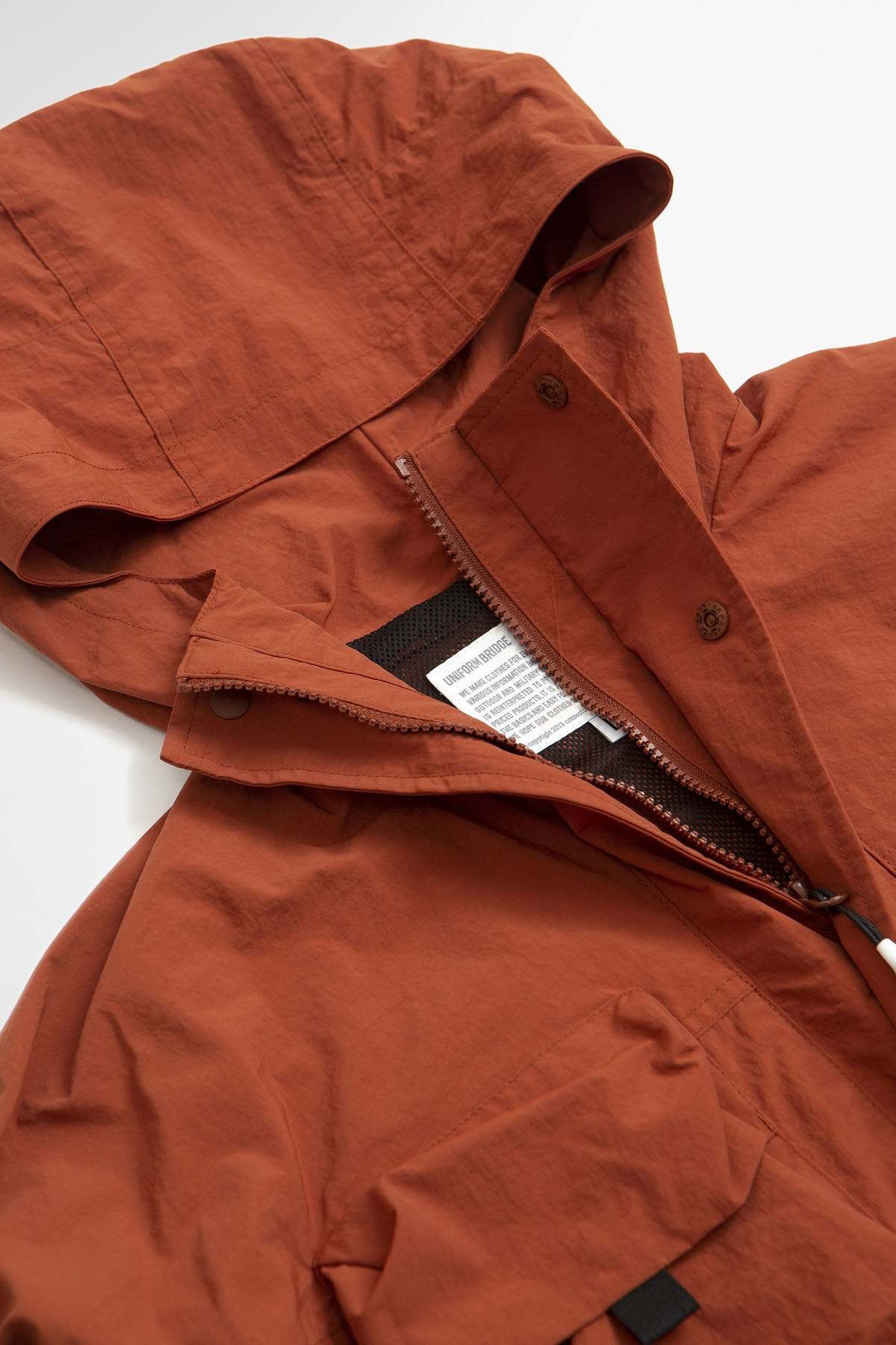 Uniform Bridge M70 Hood Parka - Dark Orange | Garmentory
