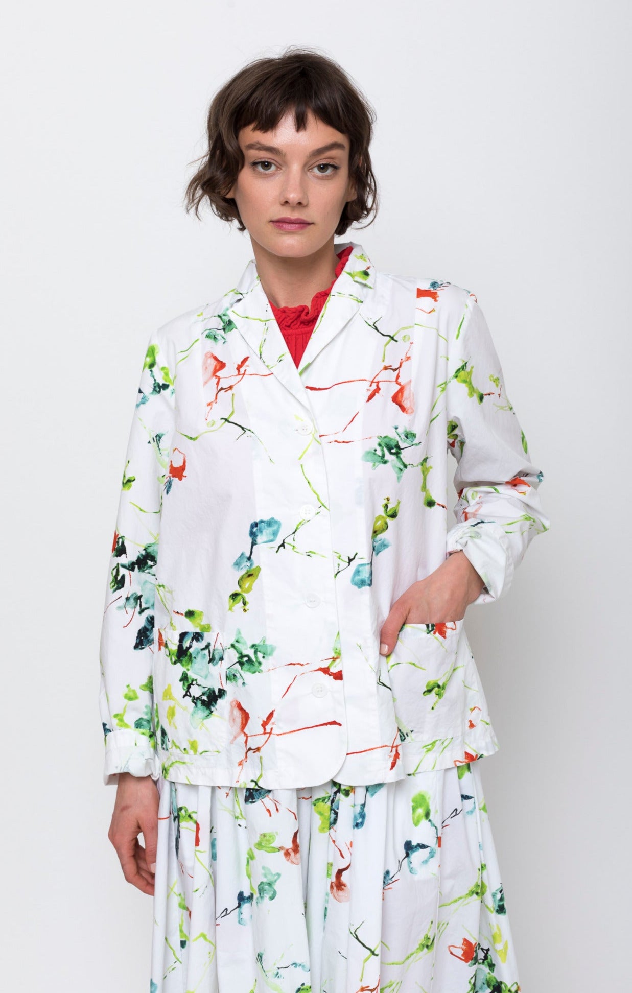 Manuelle Guibal Folia Jacket - Floral Print | Garmentory