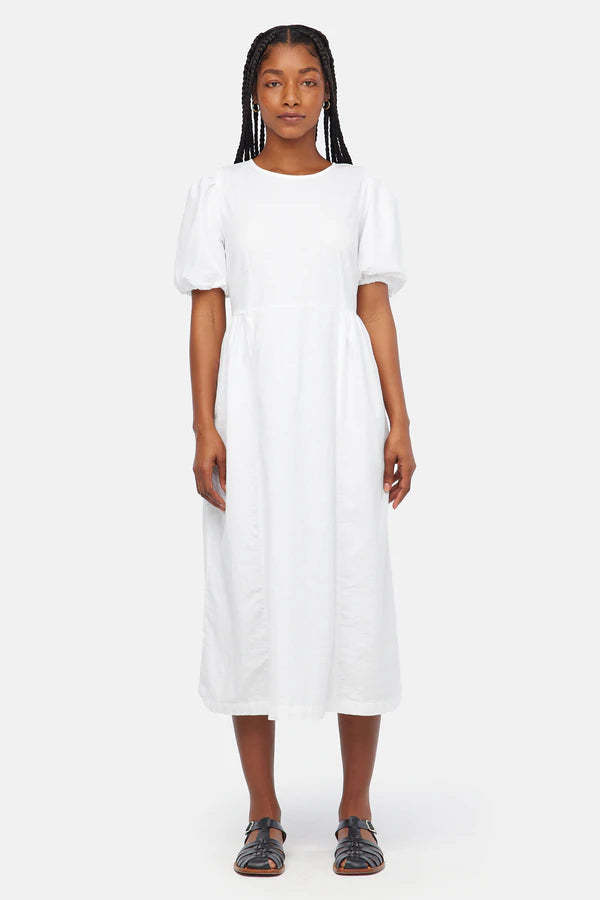 Lacausa Aster Dress - Whitewash | Garmentory