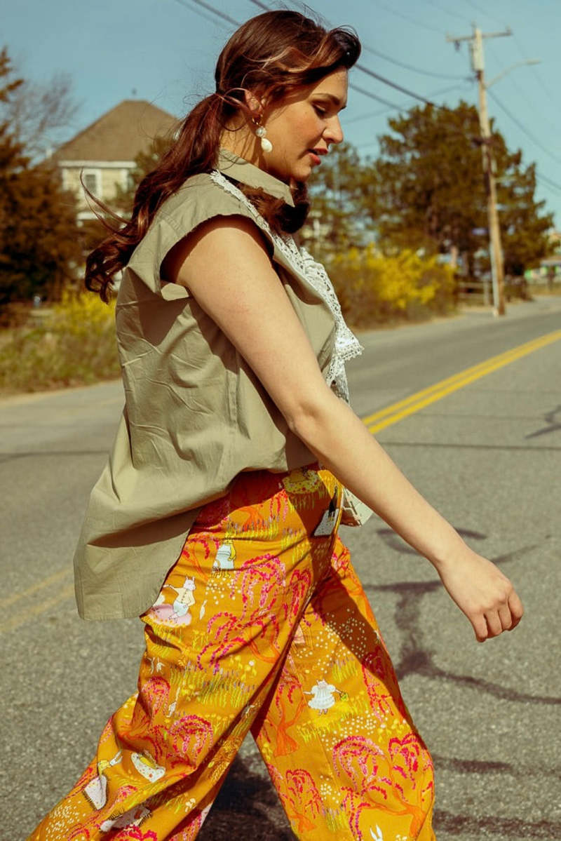 Dauphinette Denim de Dauphinette Flare Jean - Whiskey Business | Garmentory