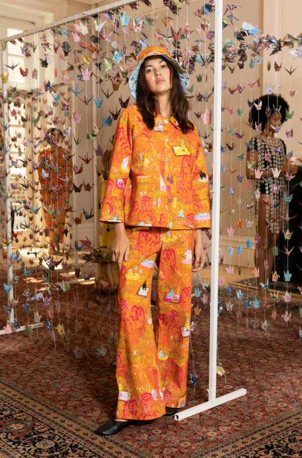 Dauphinette Denim de Dauphinette Flare Jean - Whiskey Business | Garmentory