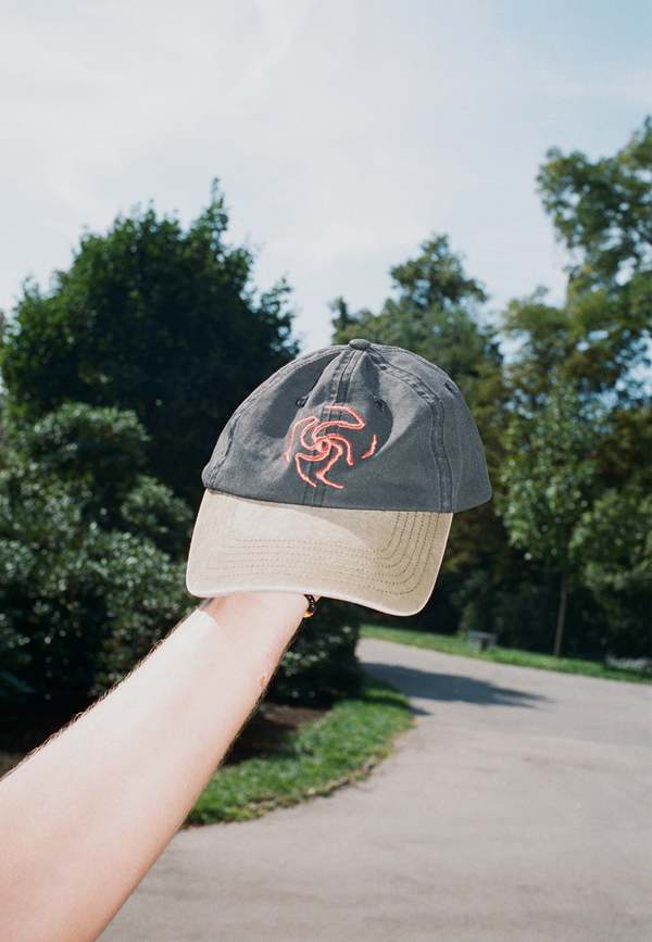 POSITIVE MESSAGES Pinwheel Cap - Black | Garmentory