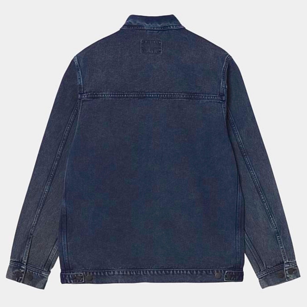 CARHARTT WIP CARHARTT Double Front Jacket - Dark Navy Worn Washed ...