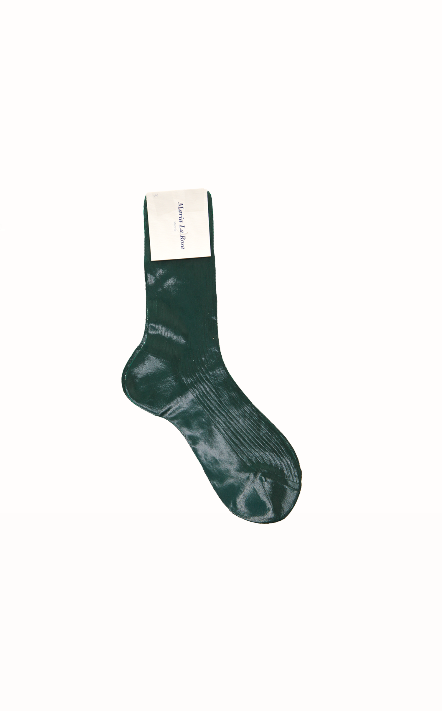 Maria La Rosa Ribbed Laminated Socks | Garmentory