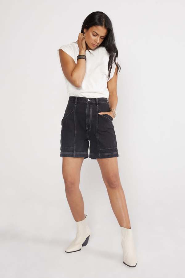 ética Elia Utility Short - Obsidian | Garmentory