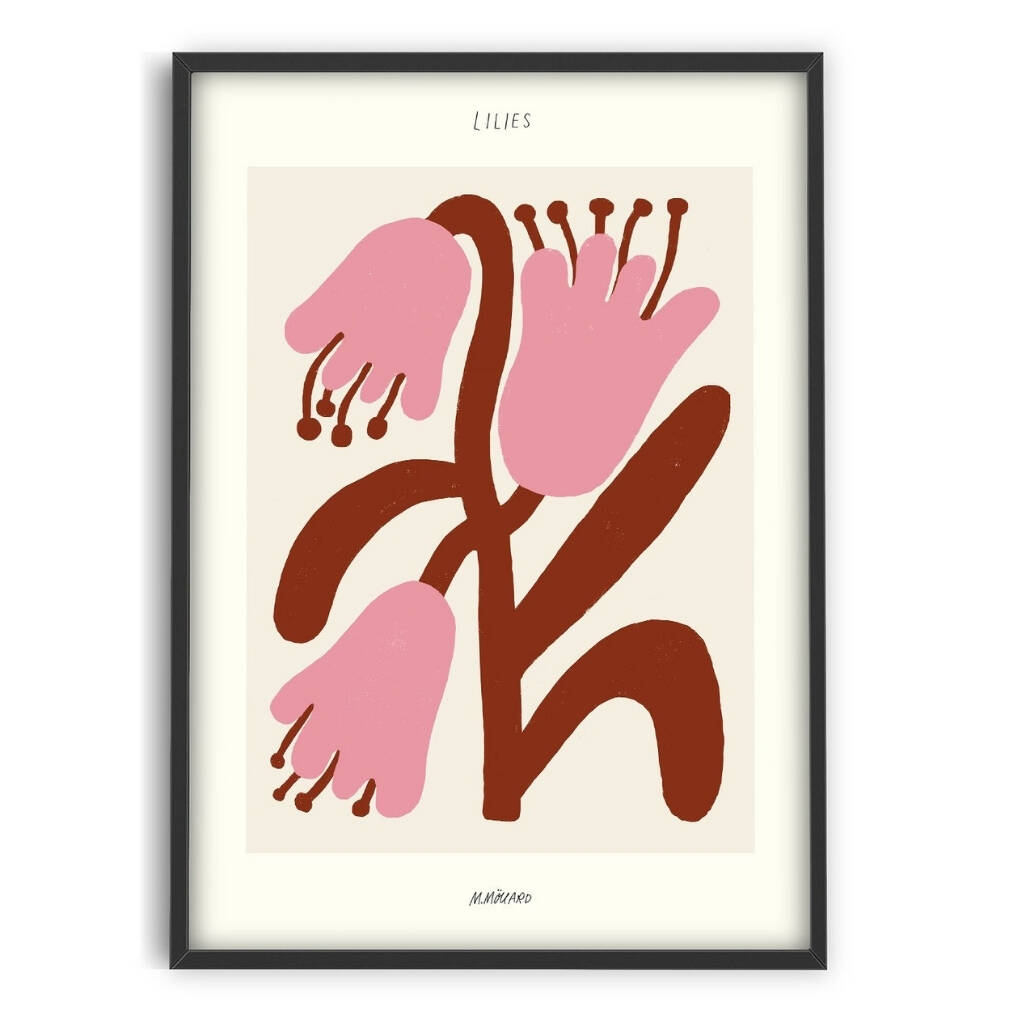 PSTR Studio Lilies Art - print | Garmentory