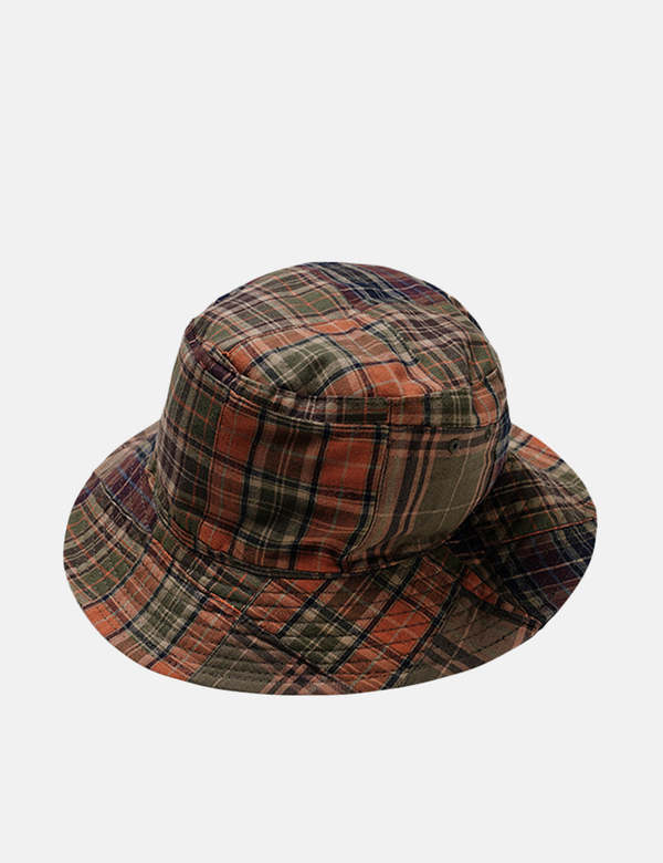Frizmworks Reversible Patchwork Bucket Hat - Brown | Garmentory