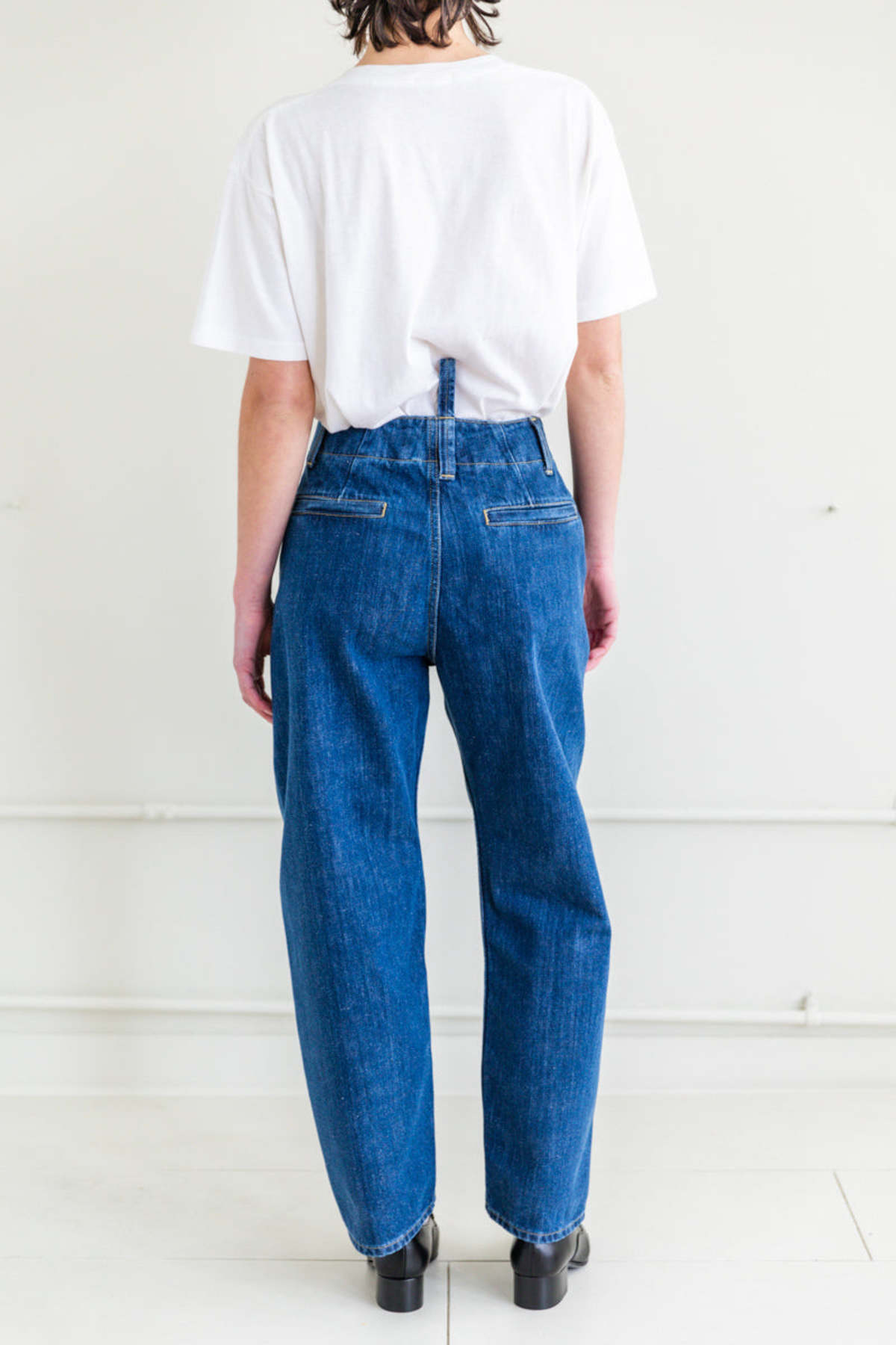 Studio Nicholson Akerman Jeans - Indigo Washed Denim | Garmentory