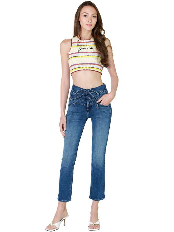 Mother Denim The Triple Stack Insider Ankle denim - Chic Flick | Garmentory