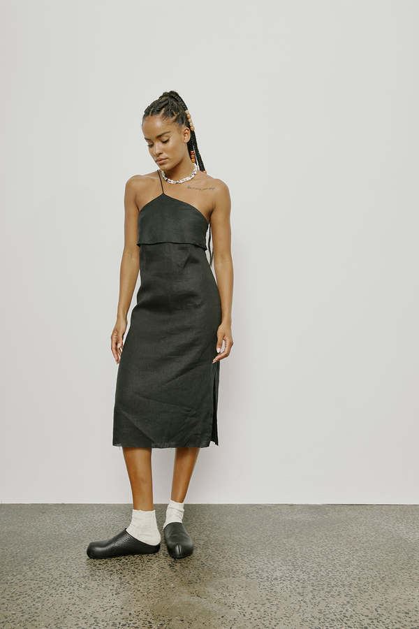 Muse the Label Aja Dress - Black | Garmentory