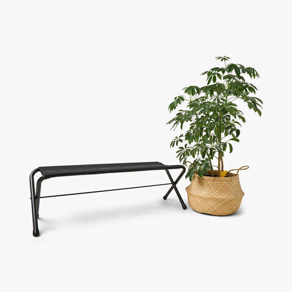 Snow Peak Mesh Folding Bench - Black | Garmentory