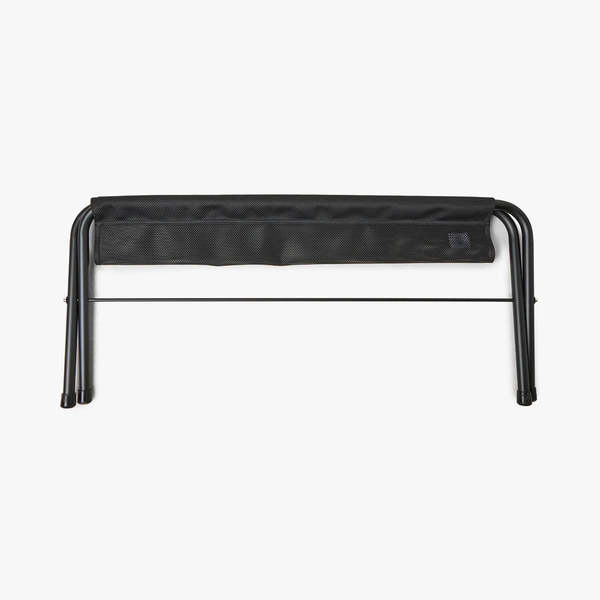 Snow Peak Mesh Folding Bench - Black | Garmentory