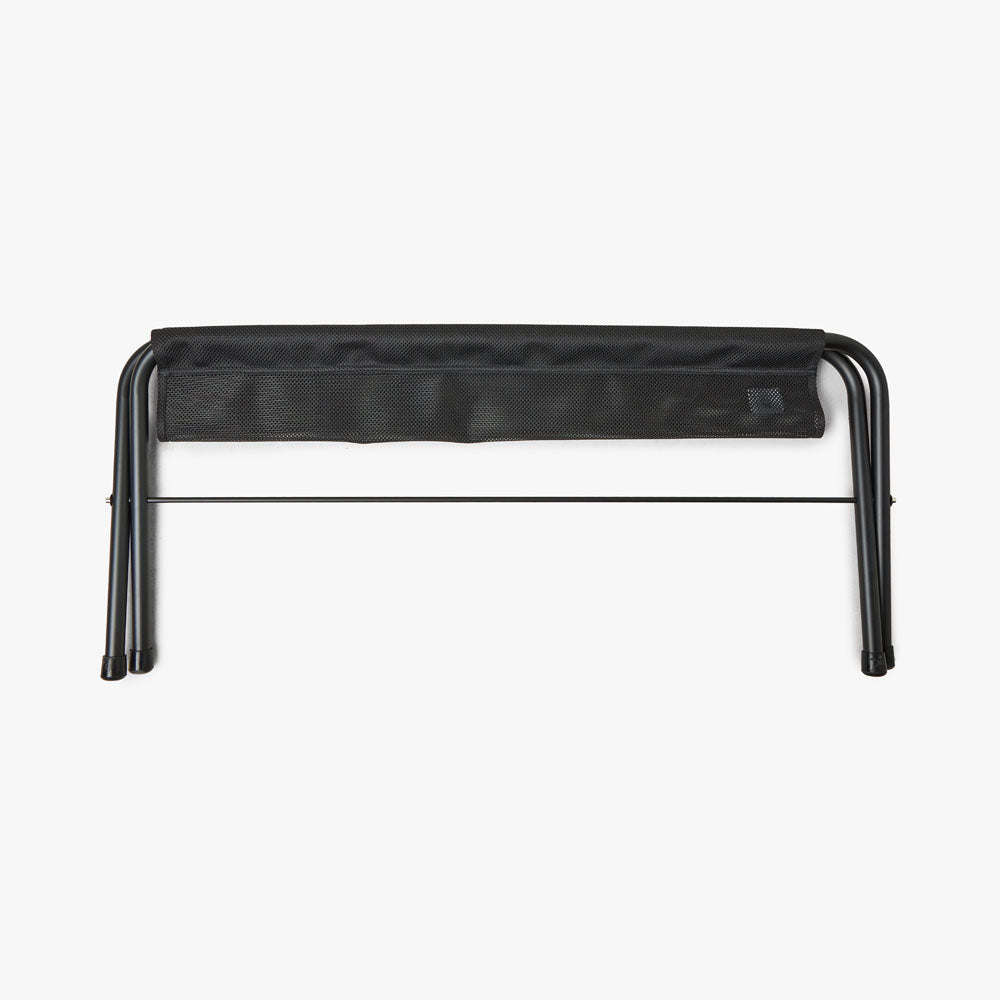 Snow Peak Mesh Folding Bench - Black | Garmentory