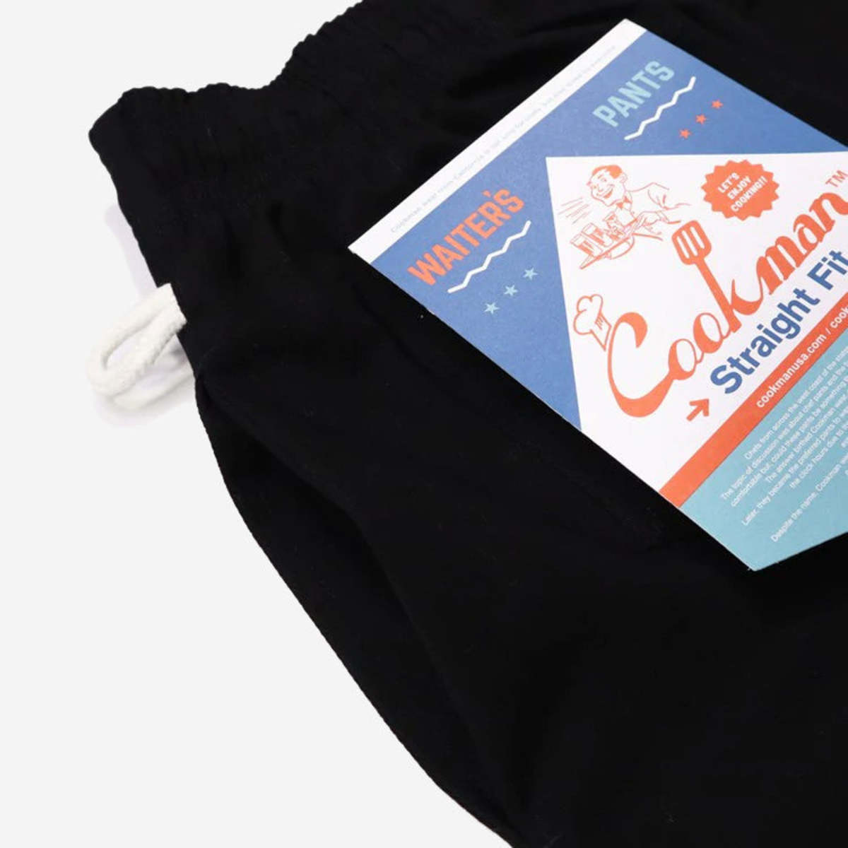 Cookman Waiter Shorts - Black Stretch | Garmentory