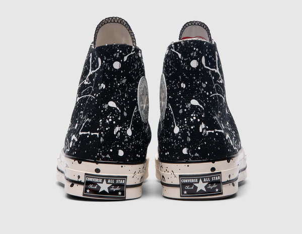Converse Chuck 70 Hi Paint Splatter sneakers - black | Garmentory