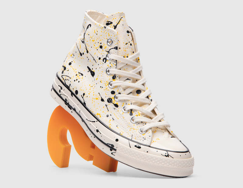 Converse Chuck 70 Hi Paint Splatter sneakers - white | Garmentory