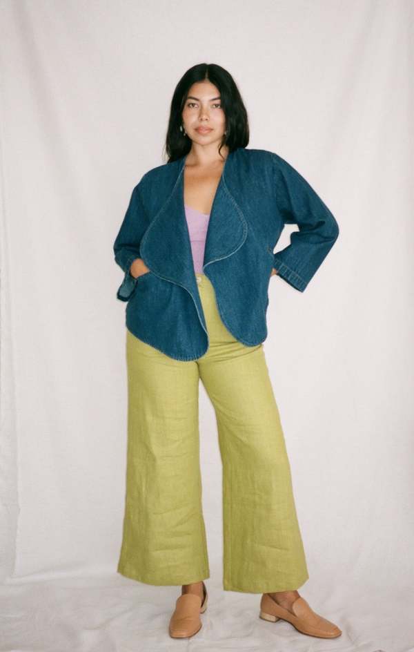 SELVA / NEGRA miko jacket - marisol denim | Garmentory