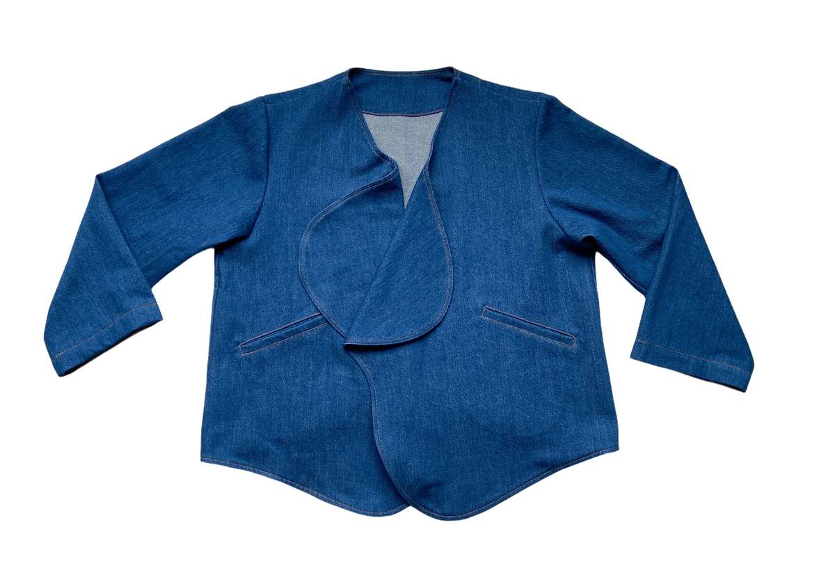 SELVA / NEGRA miko jacket - marisol denim | Garmentory