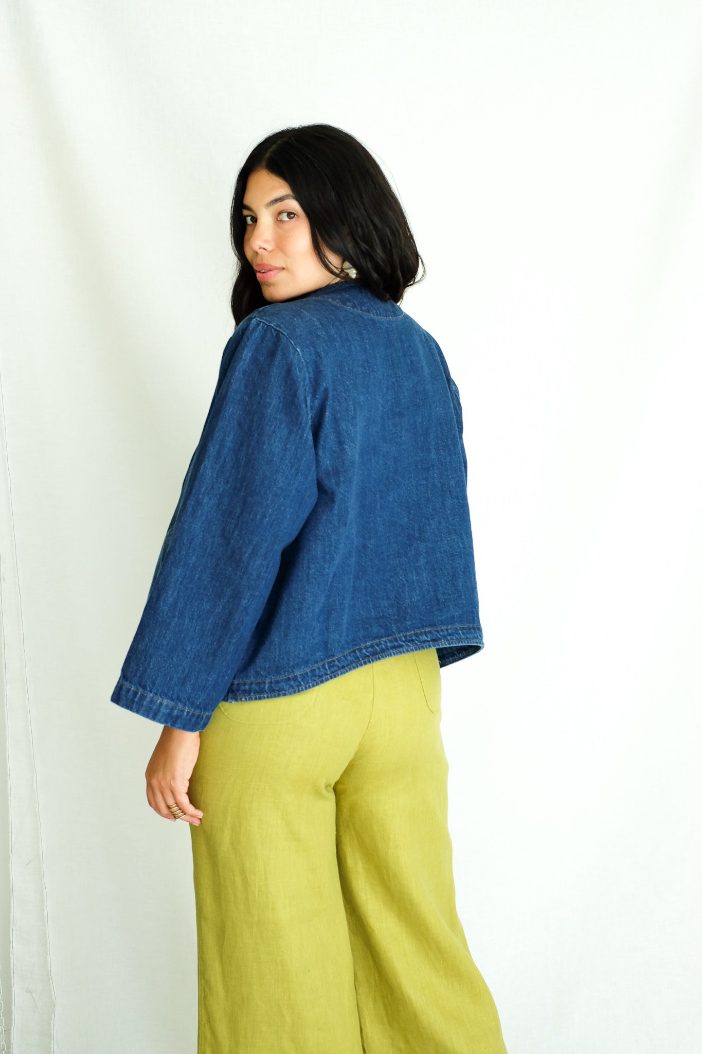 SELVA / NEGRA miko jacket - marisol denim | Garmentory